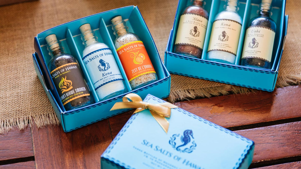 Hawaiian Sea Salt Sets & Gifts | Kona Sea Salt