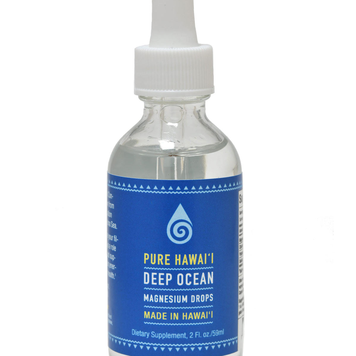 Deep Ocean Magnesium Trace Mineral Water Drops - Kona Sea Salt