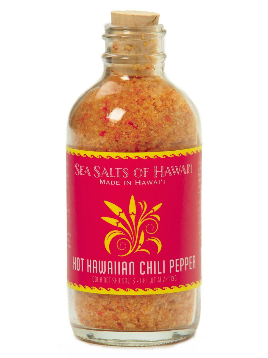 Hawaiian Chili Pepper Sea Salt Spice Blend - Kona Sea Salt