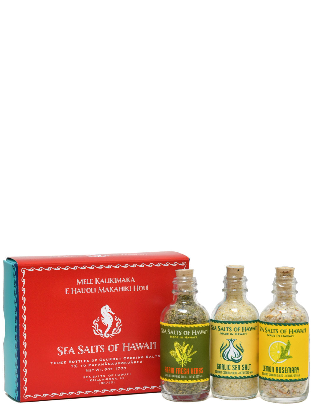 Hawaiian Sea Salt Sets & Gifts | Kona Sea Salt