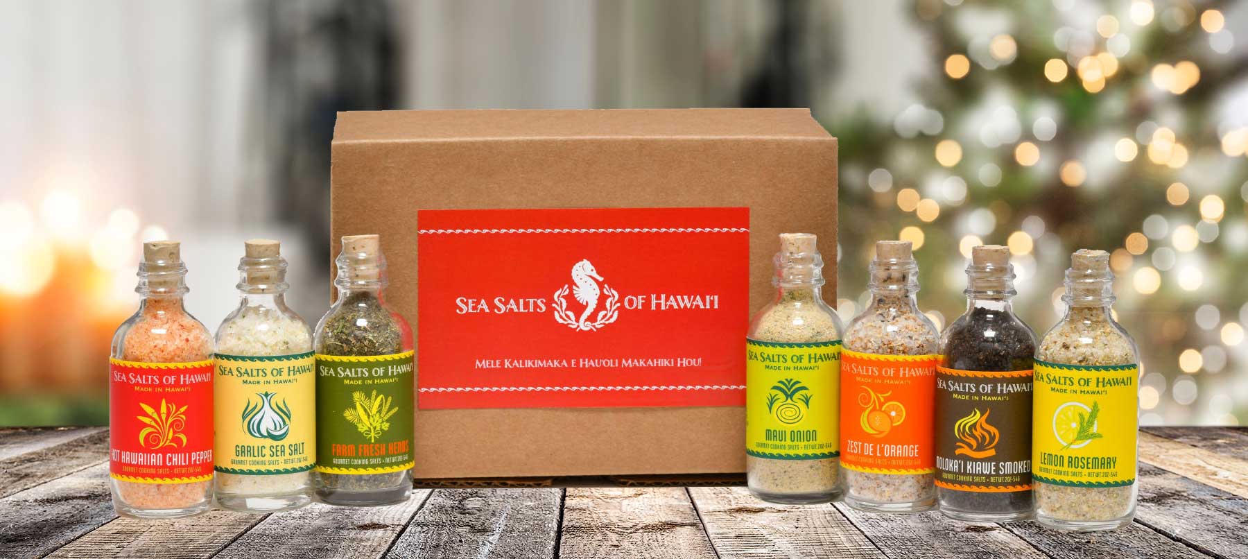 Hawaiian Sea Salt Sets & Gifts | Kona Sea Salt